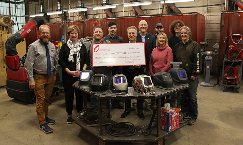 LAUNCH - The Lakeland Foundation receives grant from The Jerome T ...